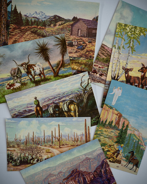 Larsen Postcards - Landscape Bundle | Antique Archaeology