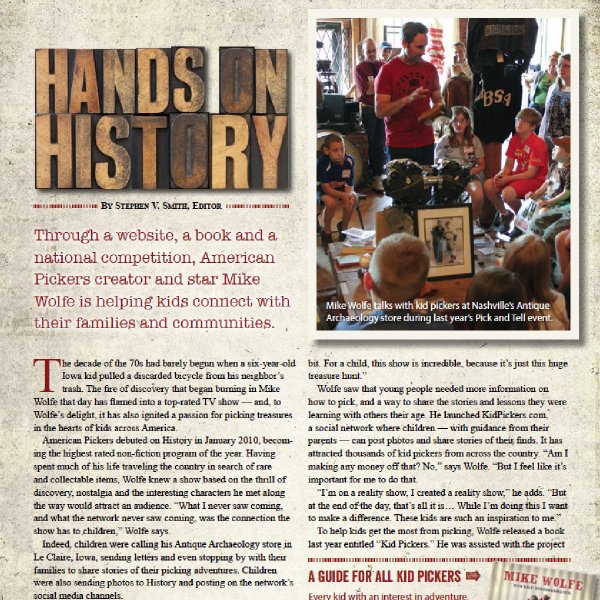 KID PICKERS PRESS | Antique Archaeology