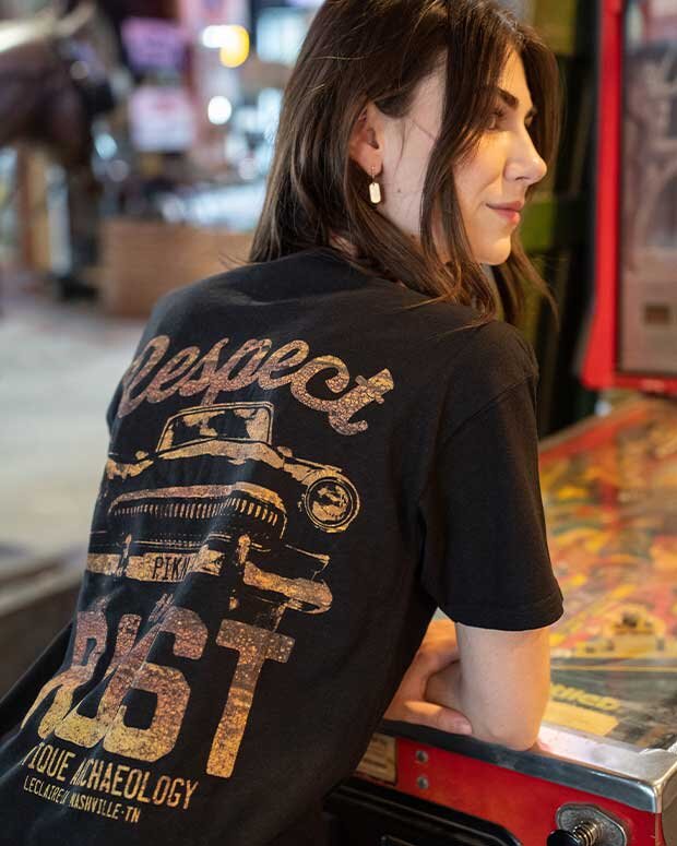 Respect The Rust Pocket Tee | Antique Archaeology