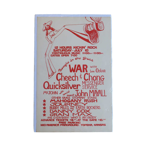 Cheech & Chong Show Poster | Antique Archaeology